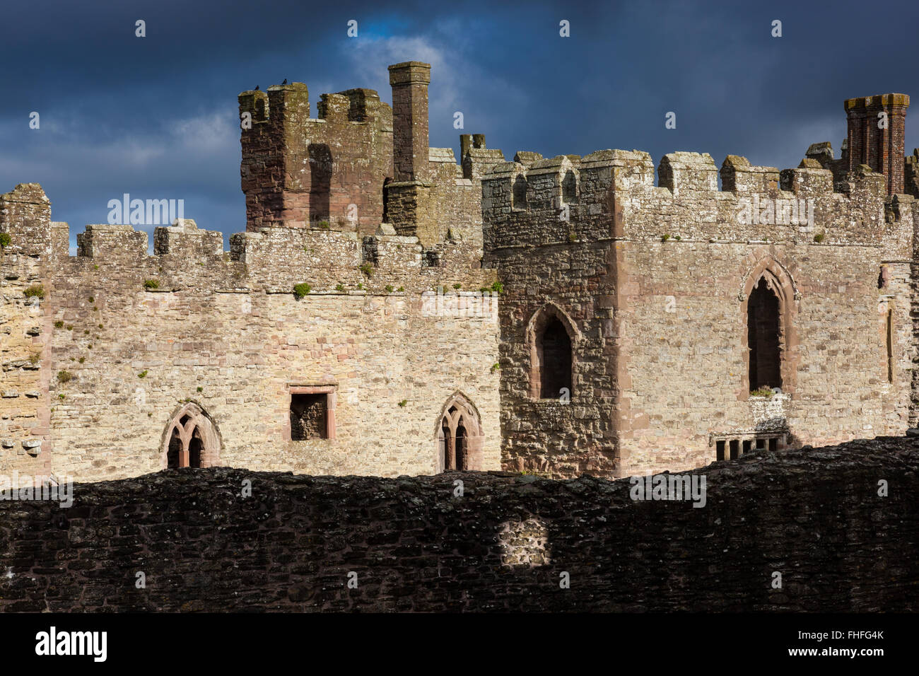 Ludlow Castle, Ludlow, Shropshire, England, UK Stock Photo - Alamy