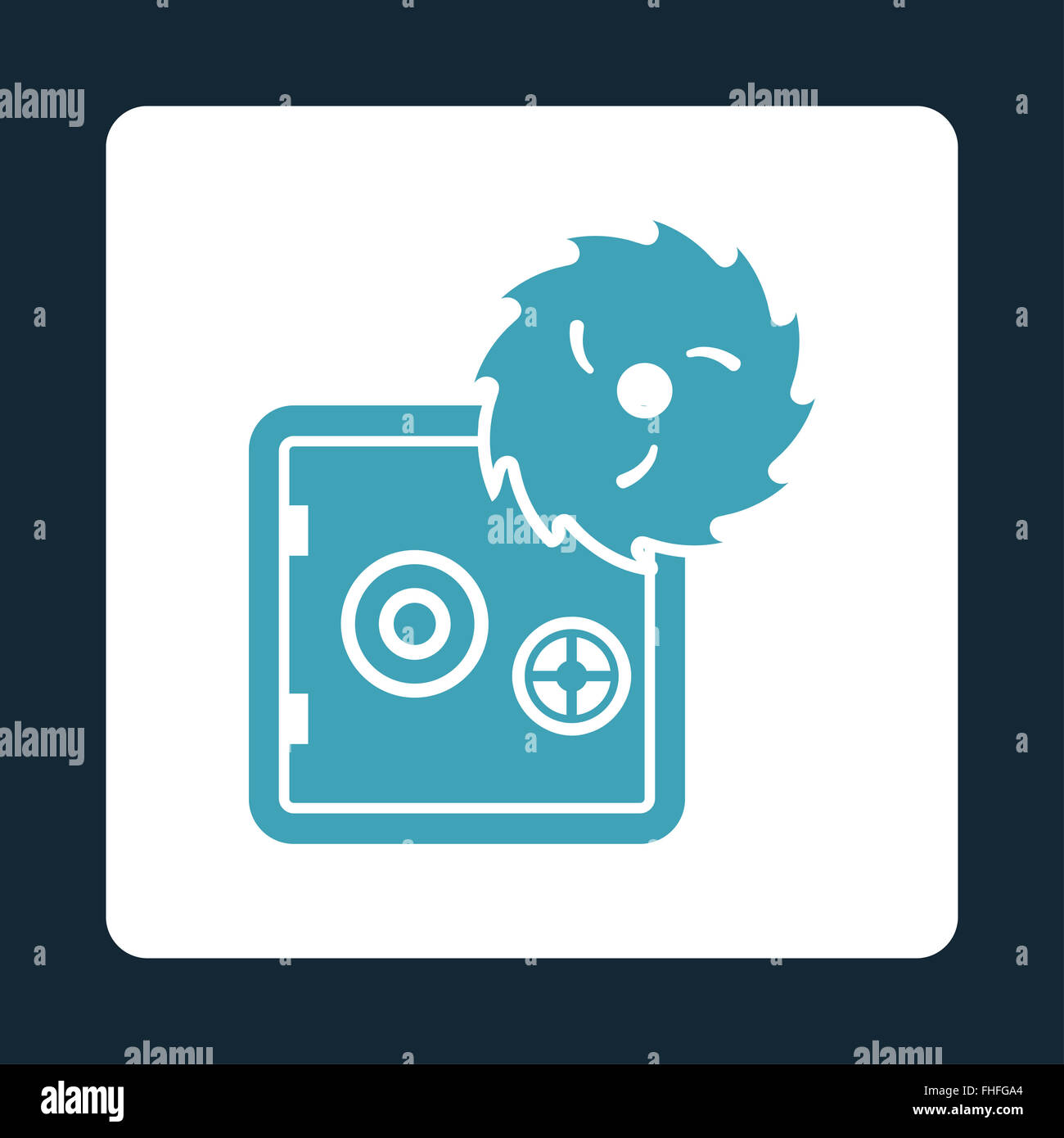 Hacking theft icon Stock Photo - Alamy