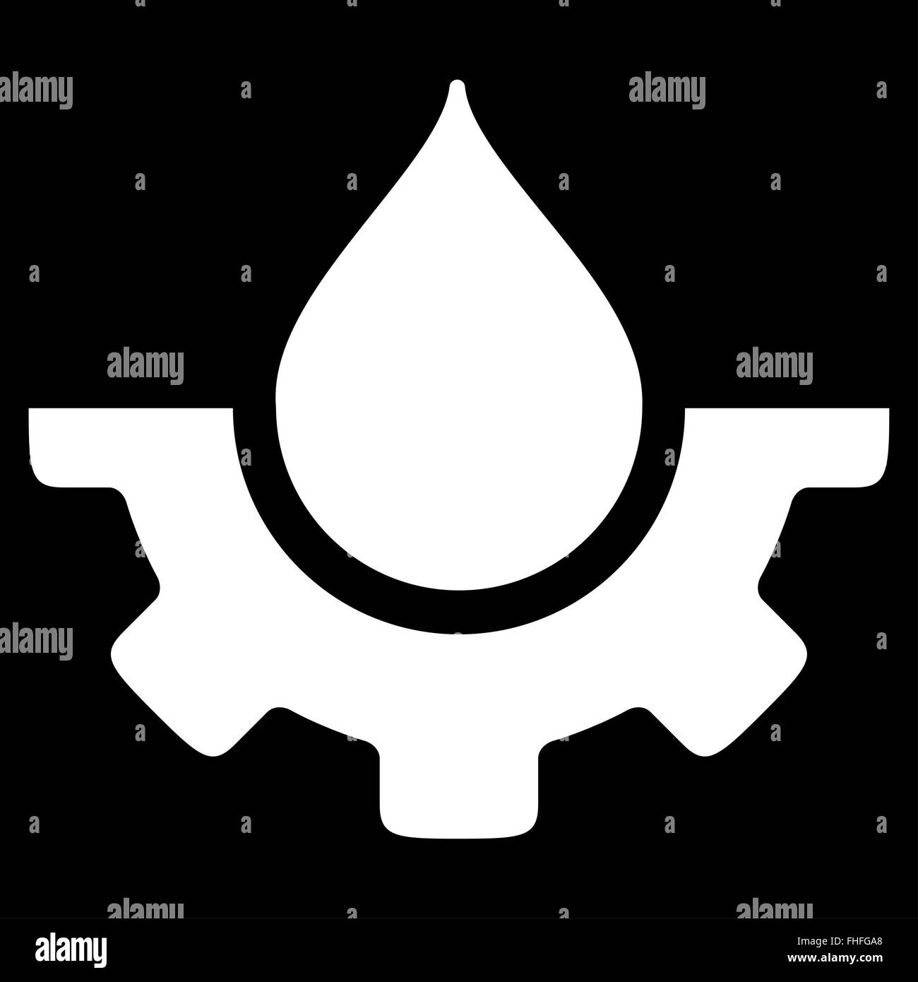 Water Service Icon Stock Photo - Alamy