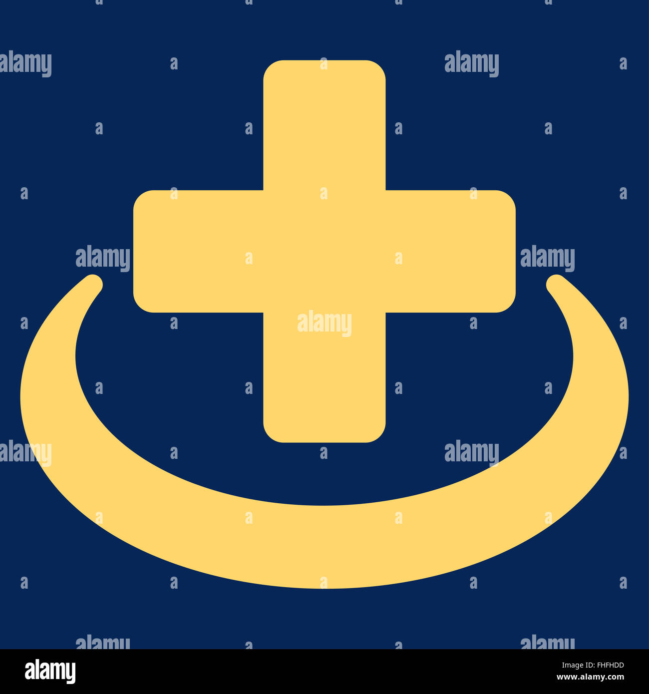 Medical Community Icon Stock Photo - Alamy