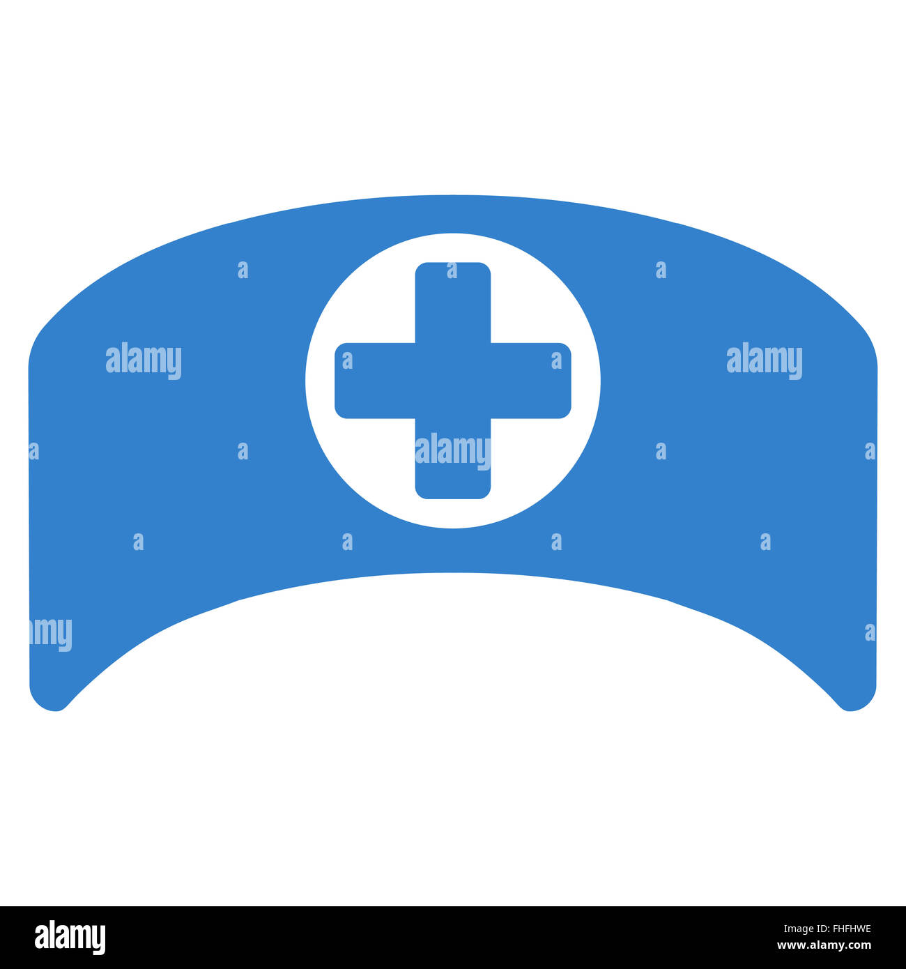 Doctor Cap Icon Stock Photo - Alamy