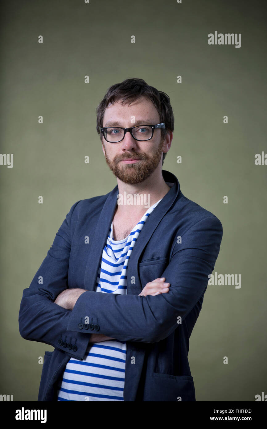 British writer Luke Brown, pictured at the Edinburgh International Book ...