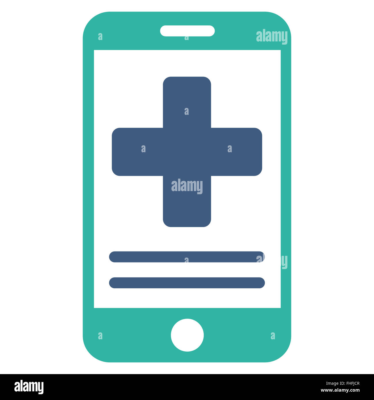 Online Medical Data Icon Stock Photo - Alamy