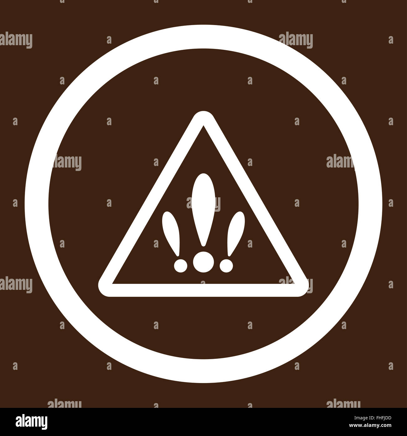 Multiple Problems Rounded Vector Icon Stock Photo - Alamy