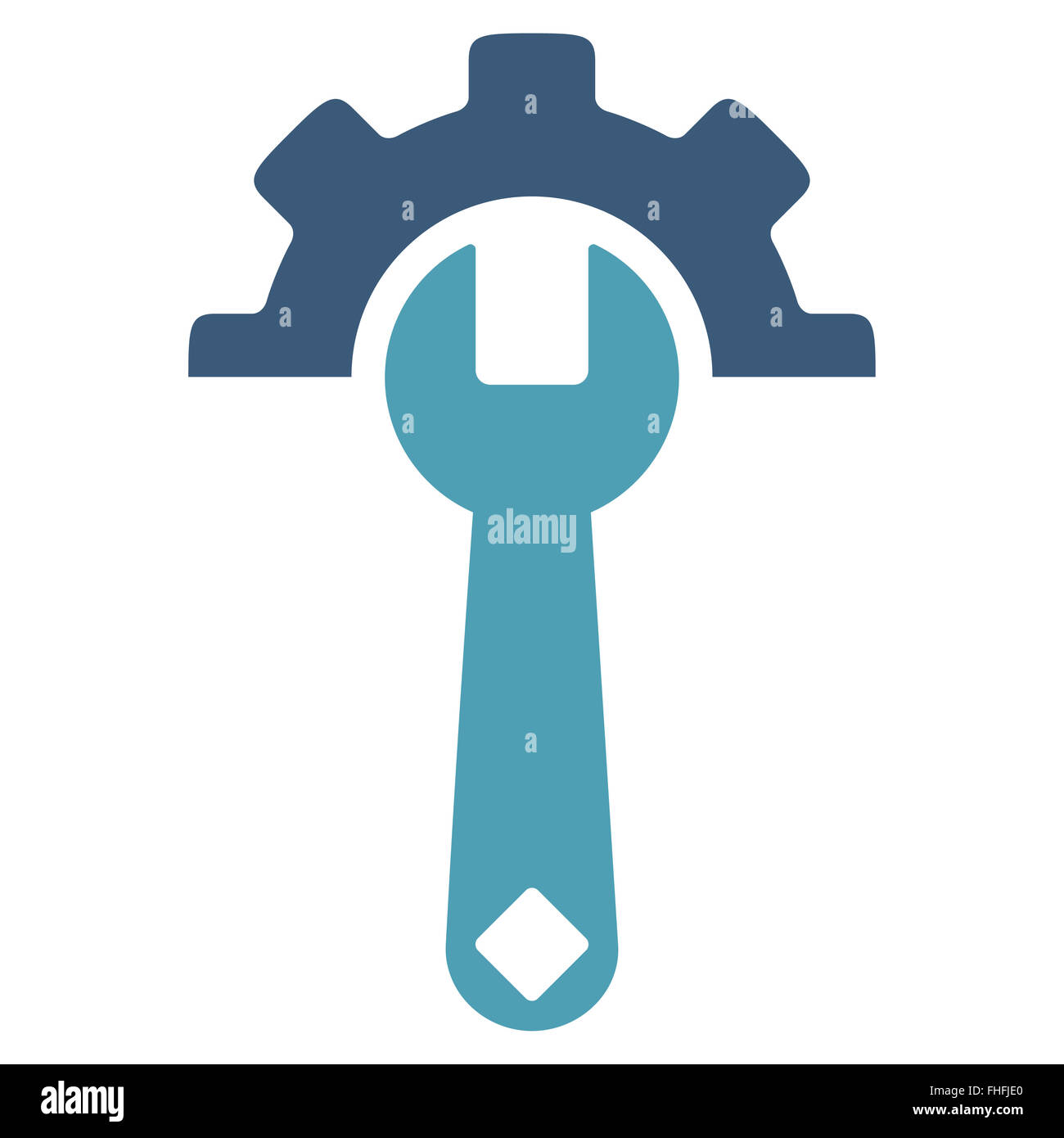 Service Tools Icon Stock Photo - Alamy