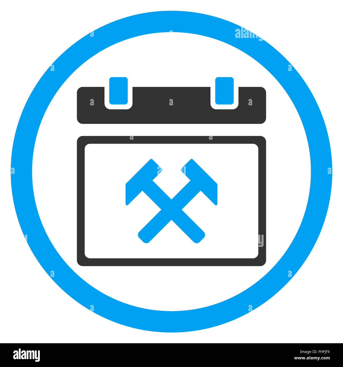 Working Organizer Date Icon Stock Photo - Alamy