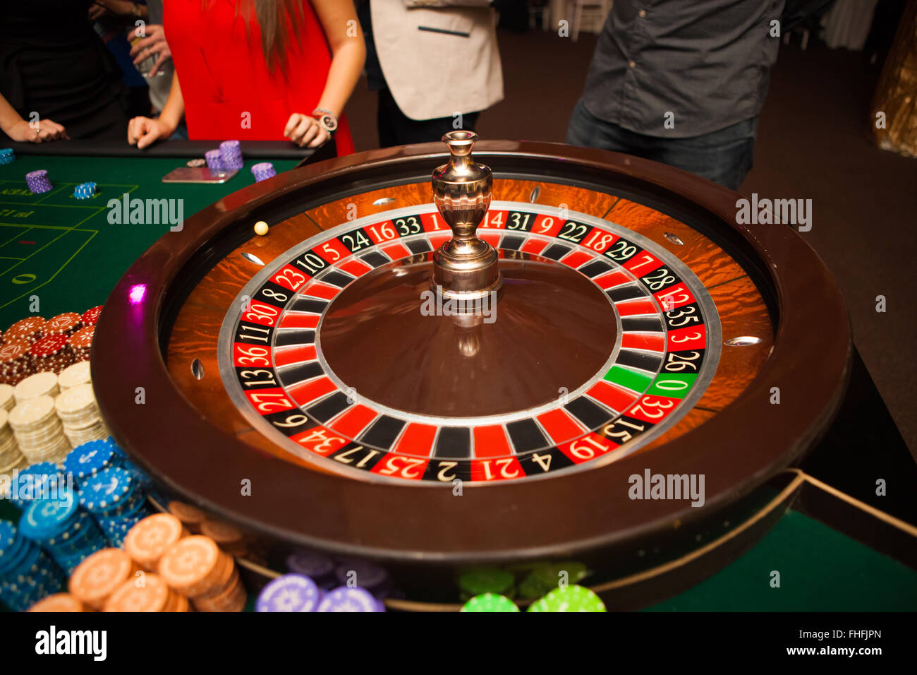 Roulette table hi-res stock photography and images - Alamy