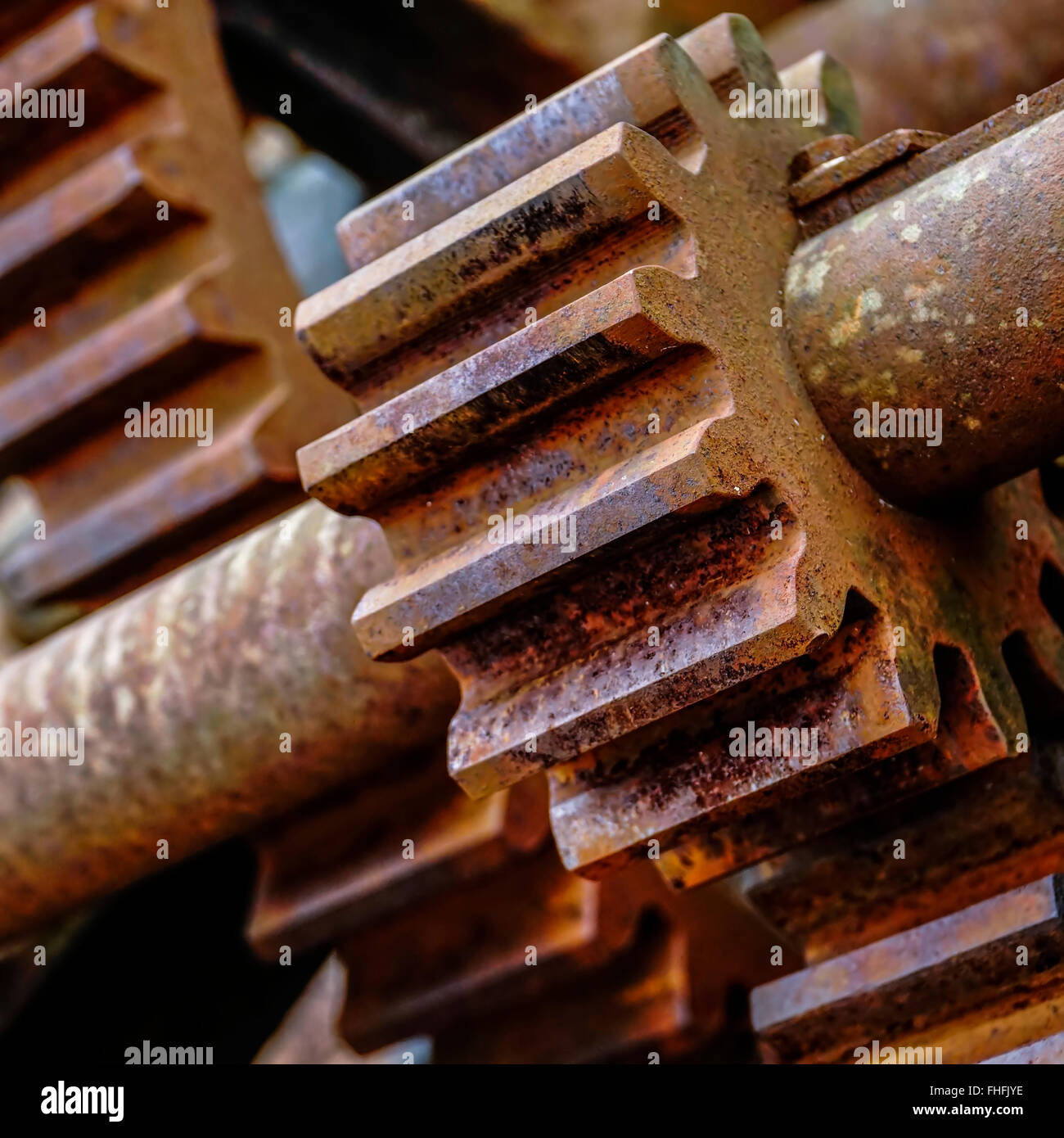 Old fashioned gear hi-res stock photography and images - Alamy