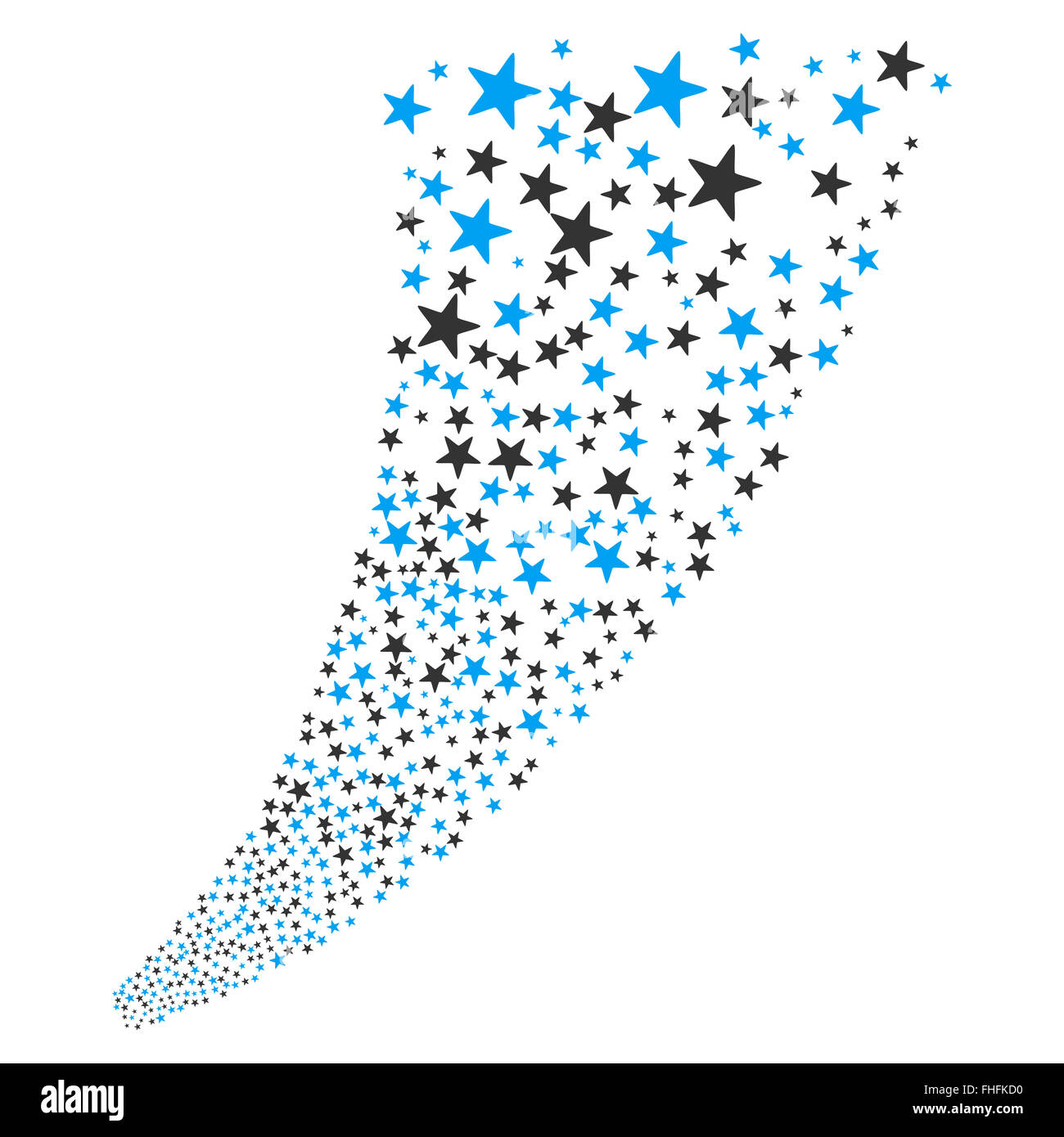 Pyrotechnic Star Fireworks Stream Stock Photo - Alamy