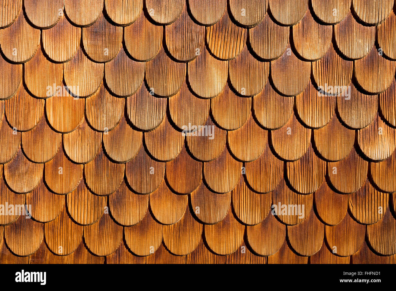 Wood shingles, close-up Stock Photo - Alamy