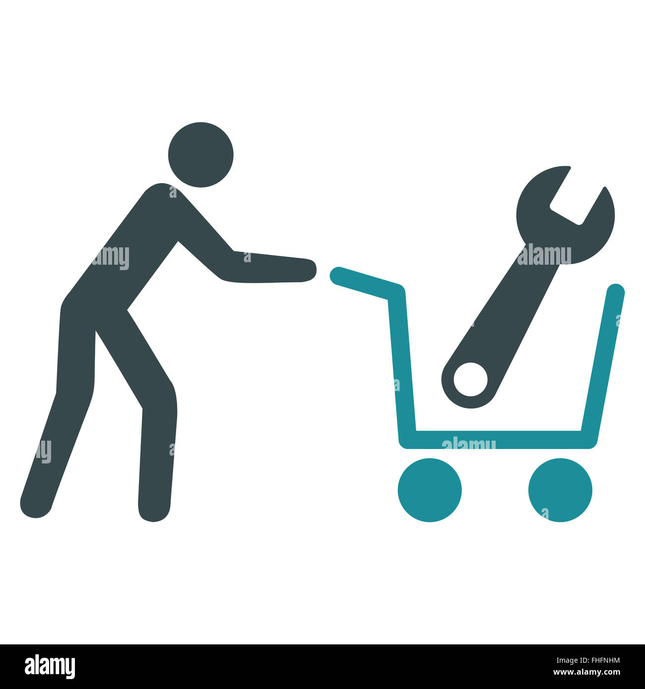 Tools Shopping Icon Stock Photo - Alamy