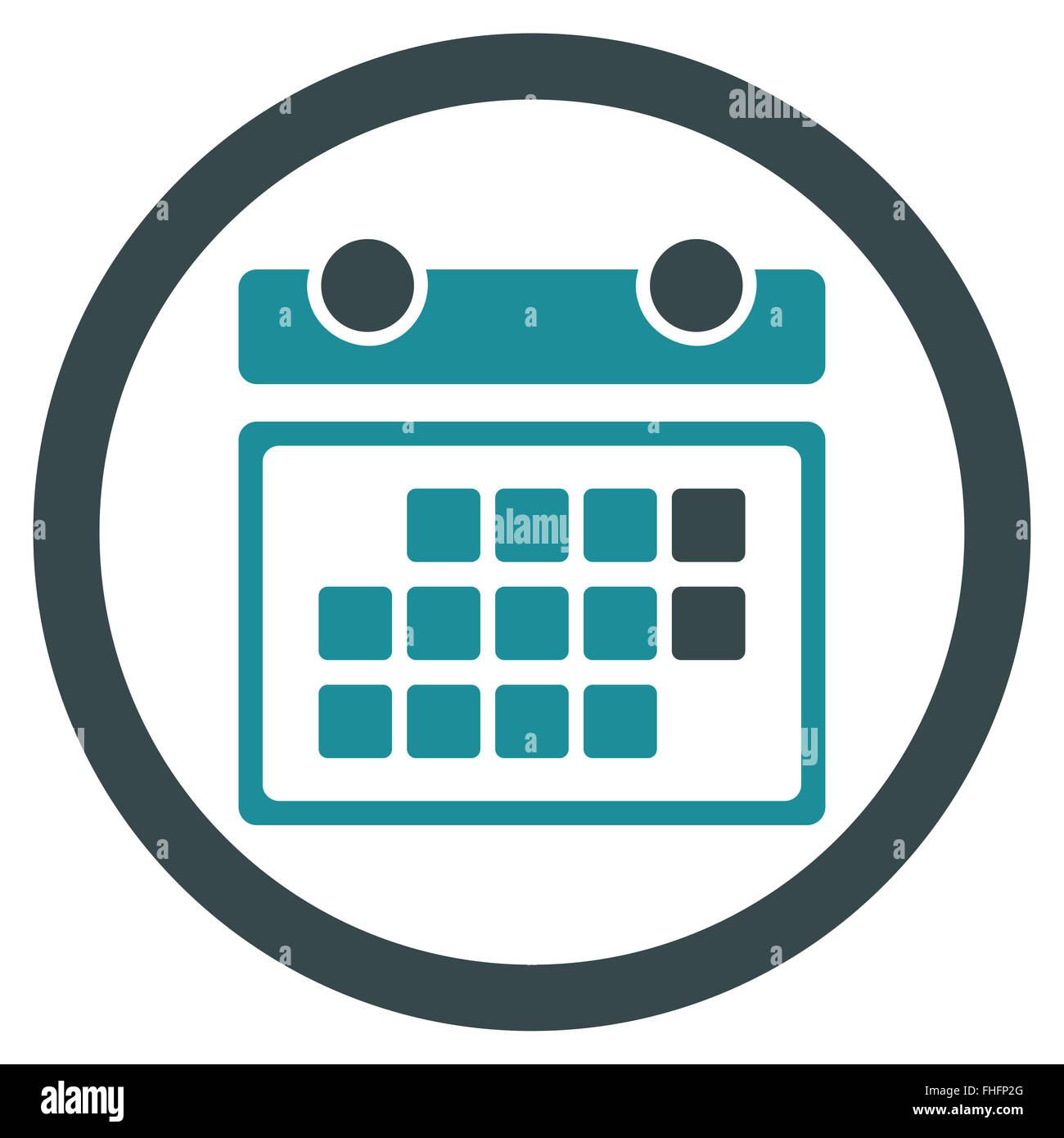 Month Plan Icon Stock Photo - Alamy