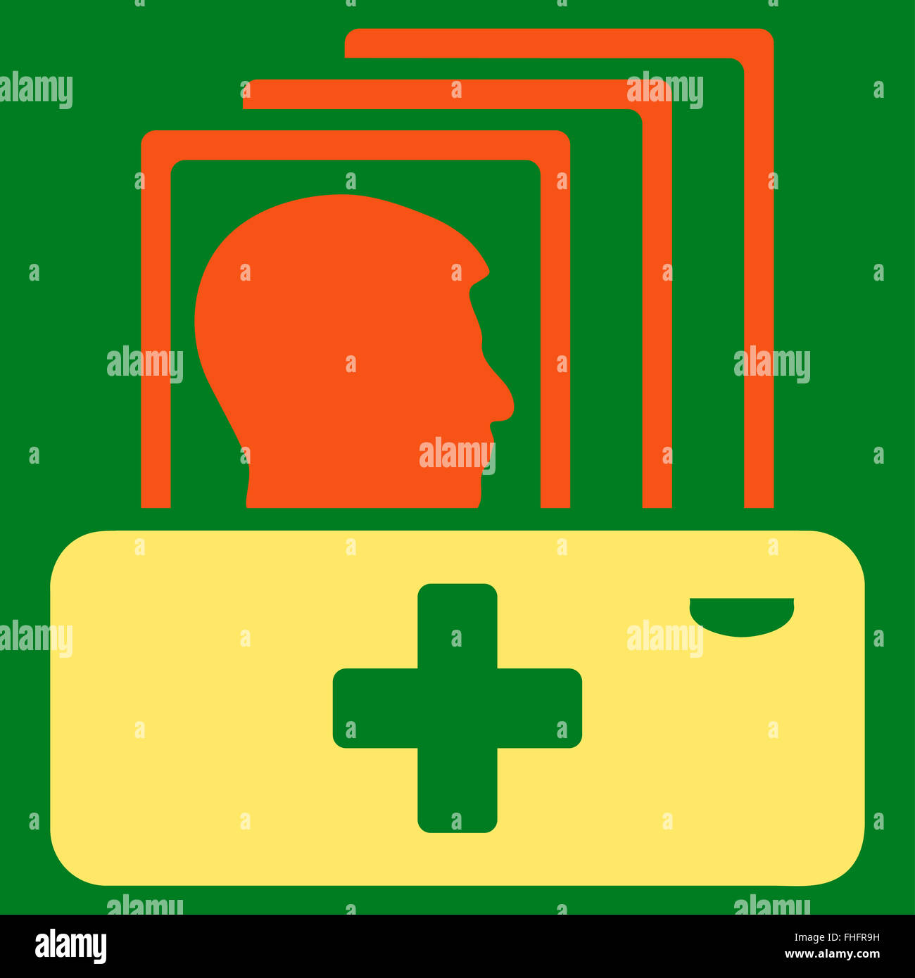 Green card patient icon hi-res stock photography and images - Alamy