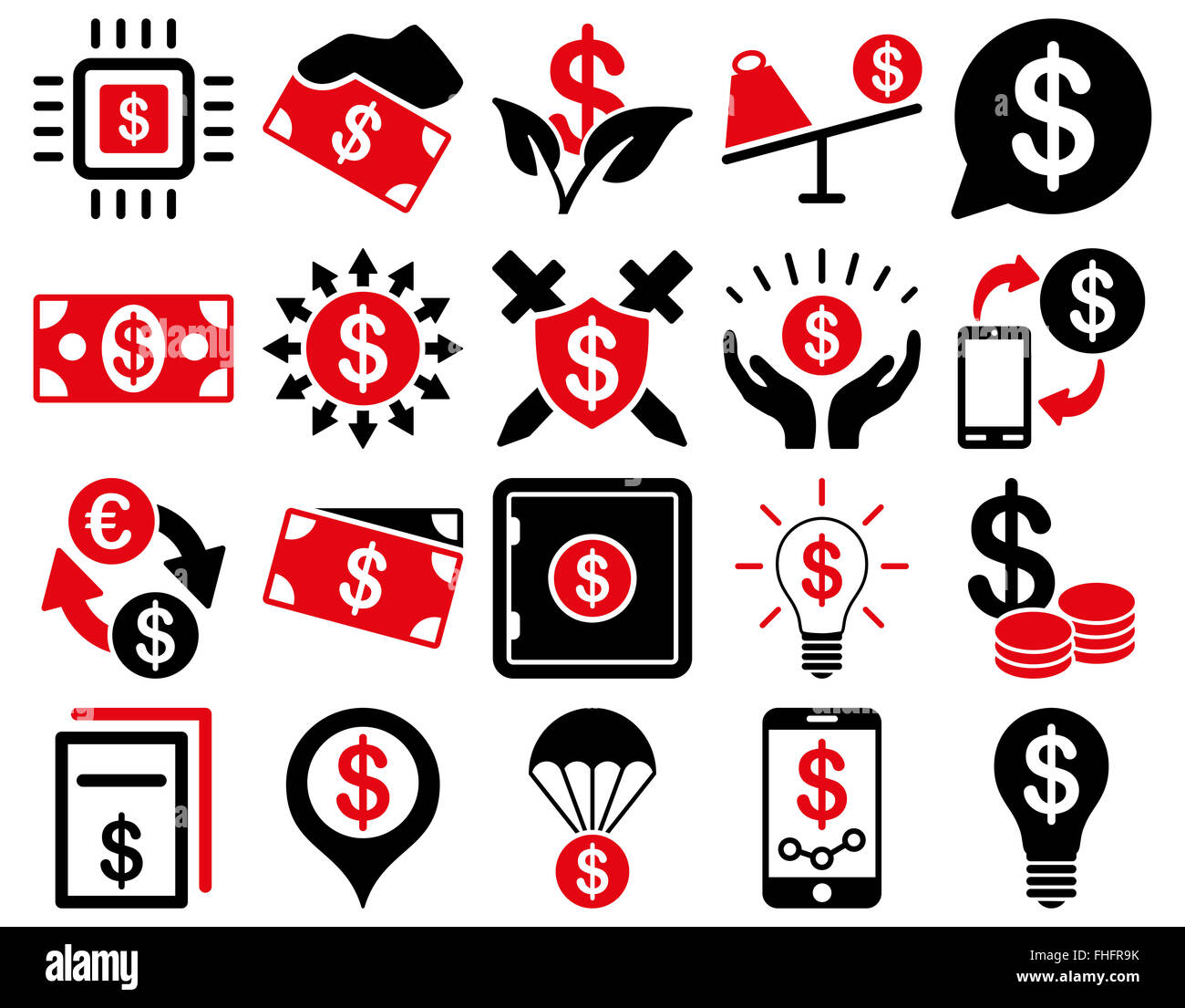 Black smartphone gold dollar hi-res stock photography and images - Alamy