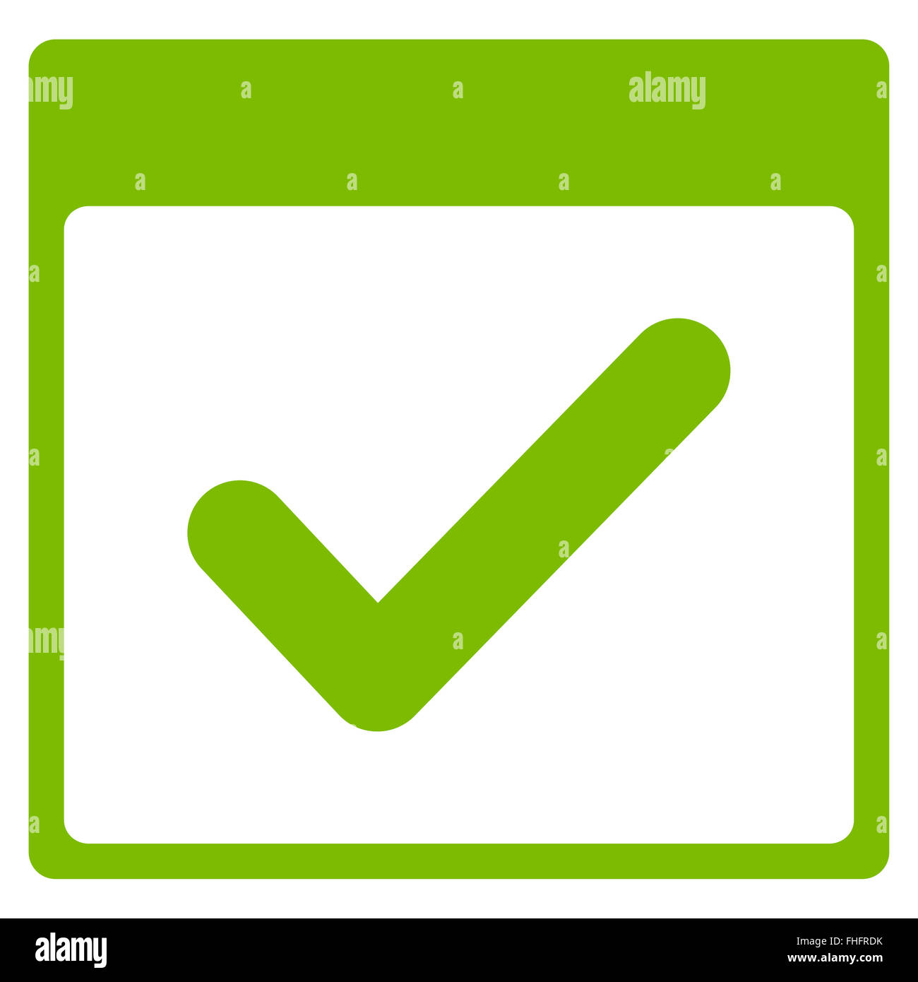 Valid Day Icon Stock Photo - Alamy