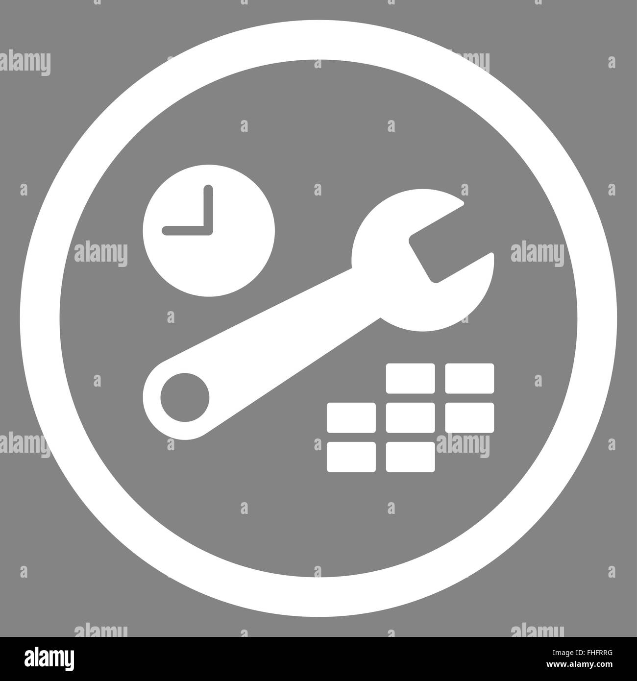 Date And Time Configuration Icon Stock Photo - Alamy