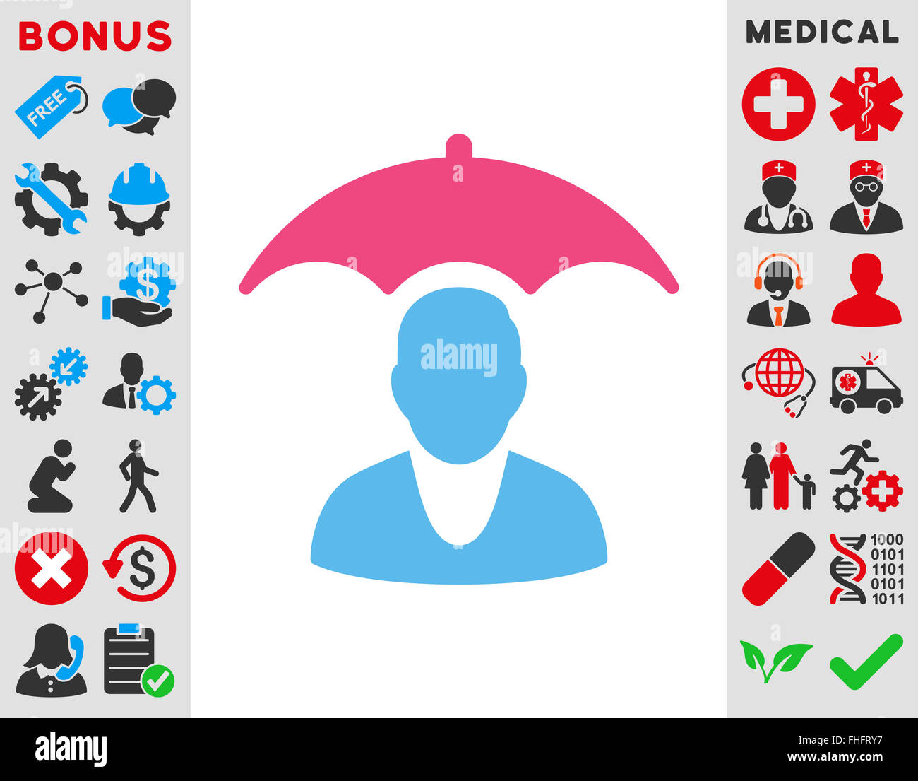 Patient Safety Icon Stock Photo - Alamy