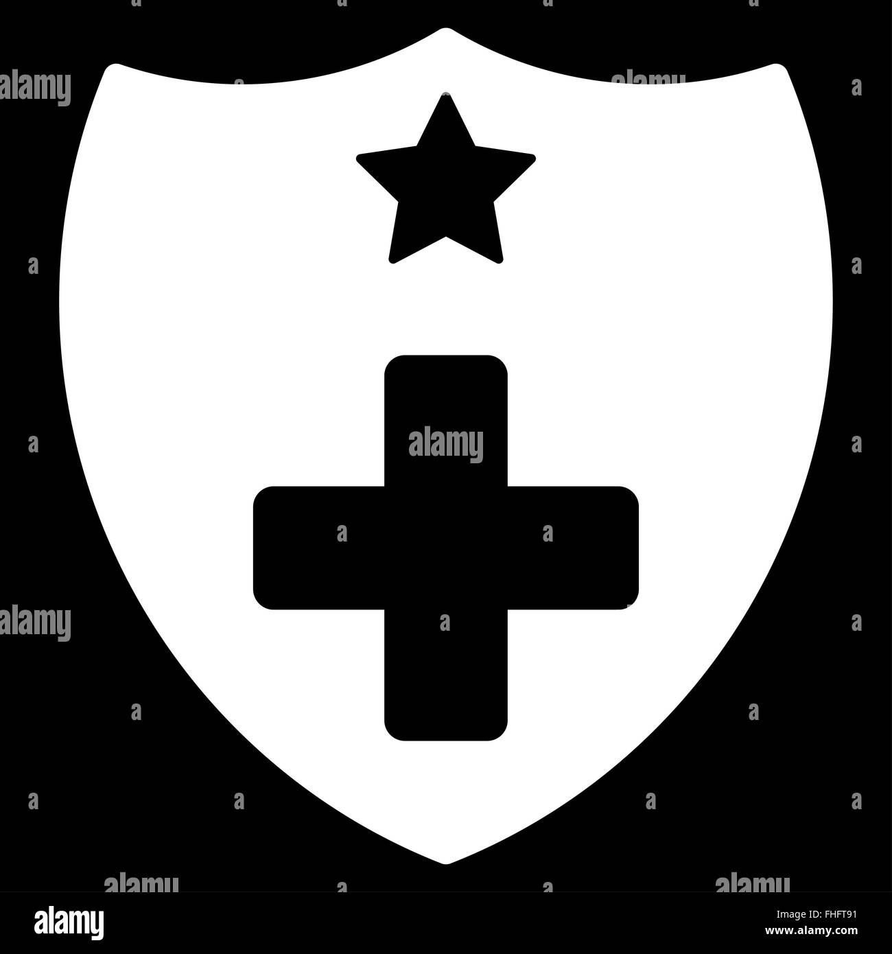Medical insurance black glyph Black and White Stock Photos & Images - Alamy