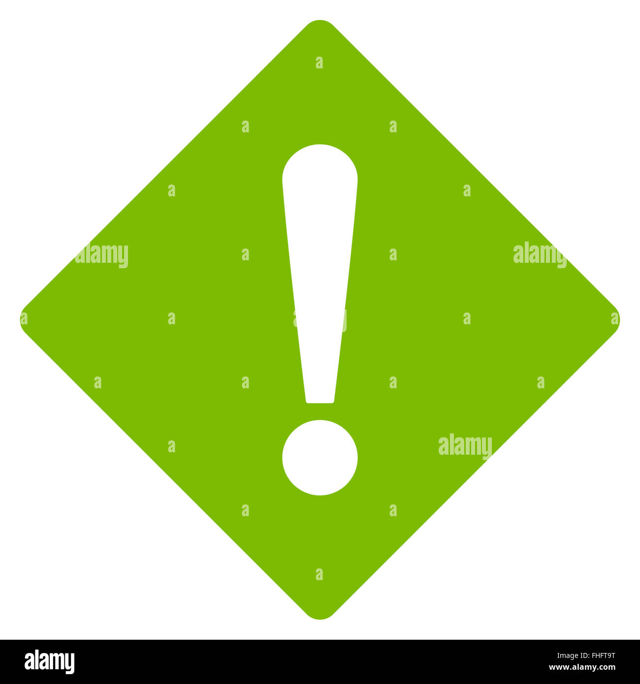 Error flat eco green color icon Stock Photo - Alamy