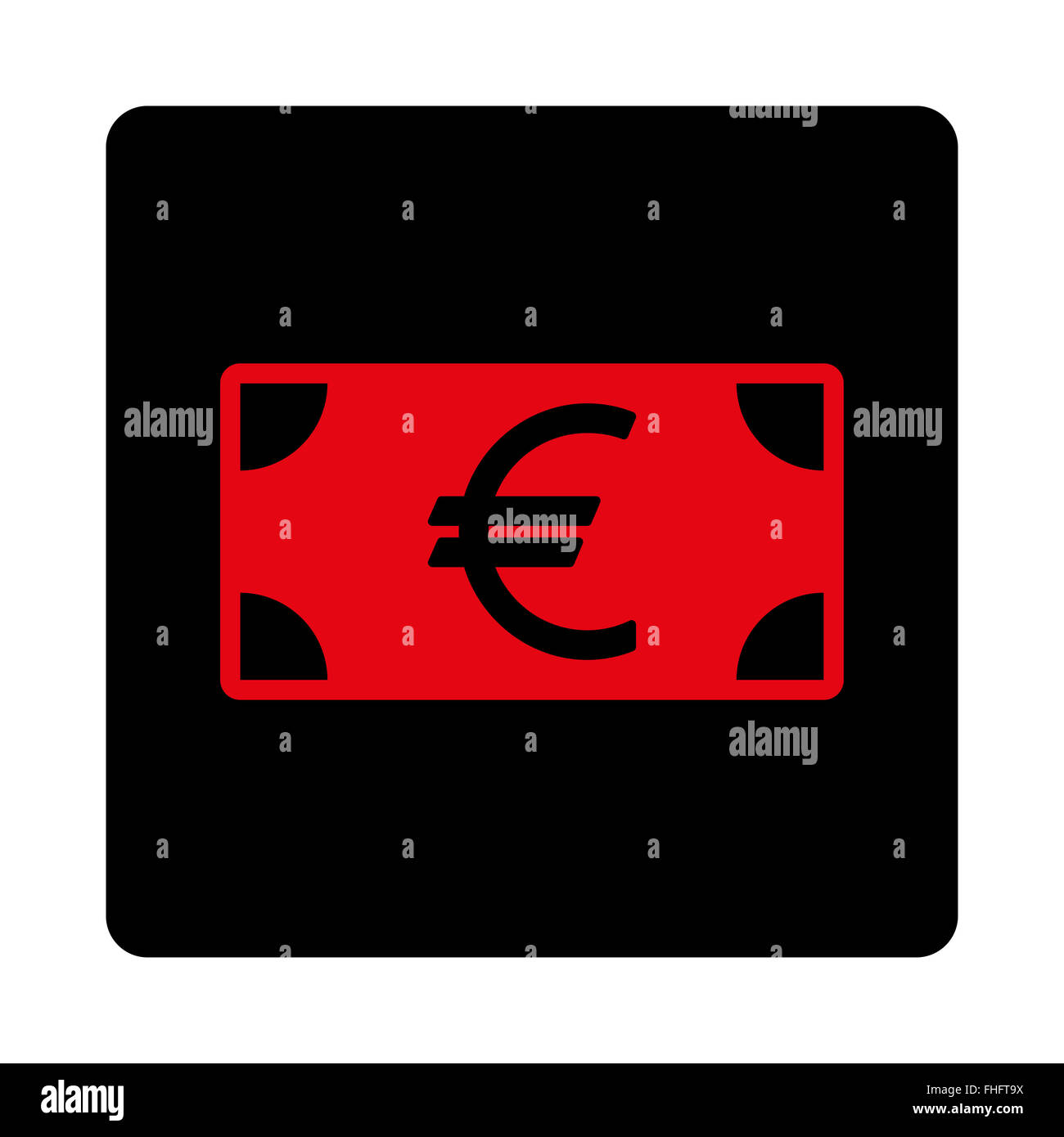 Euro Banknote icon Stock Photo - Alamy