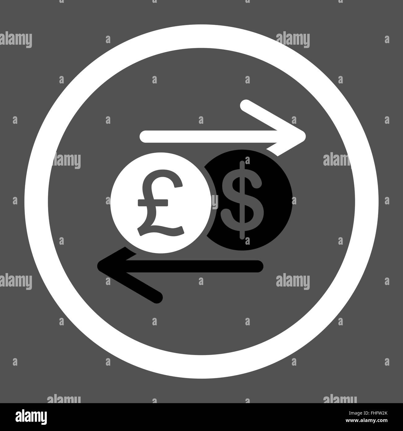 Money Exchange icon Stock Photo - Alamy
