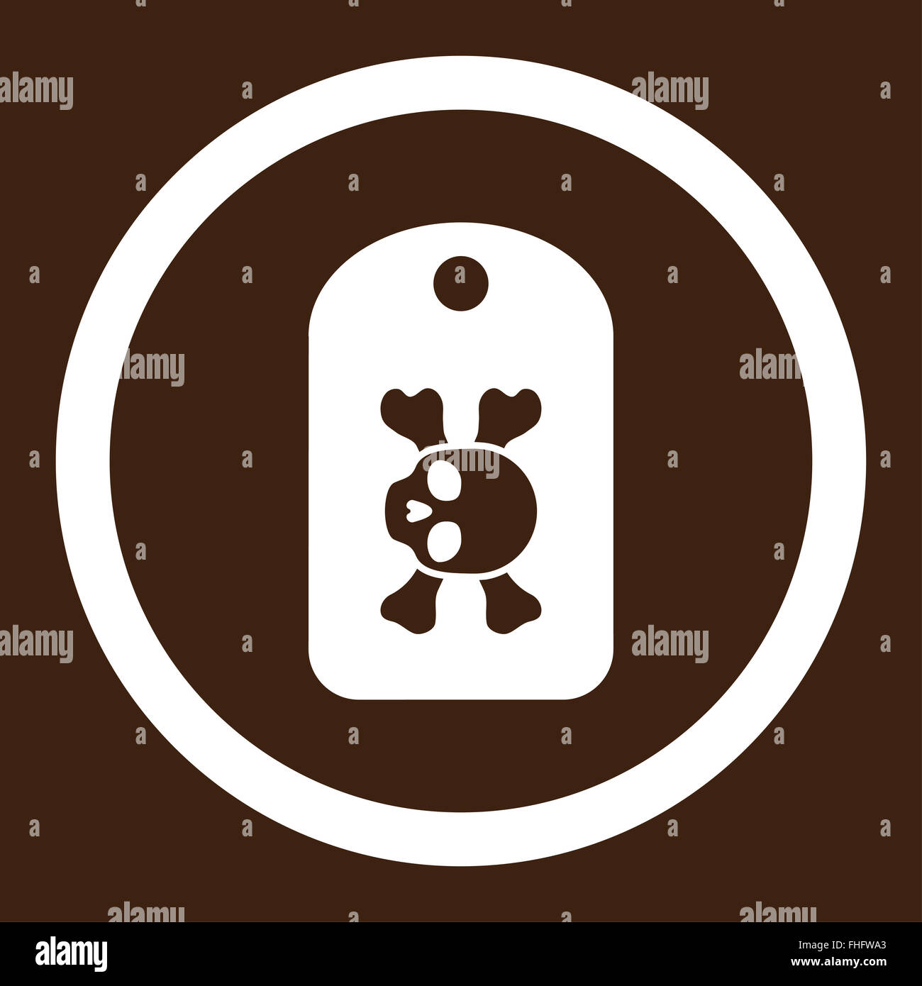 Morgue Mark Rounded Vector Icon Stock Photo - Alamy