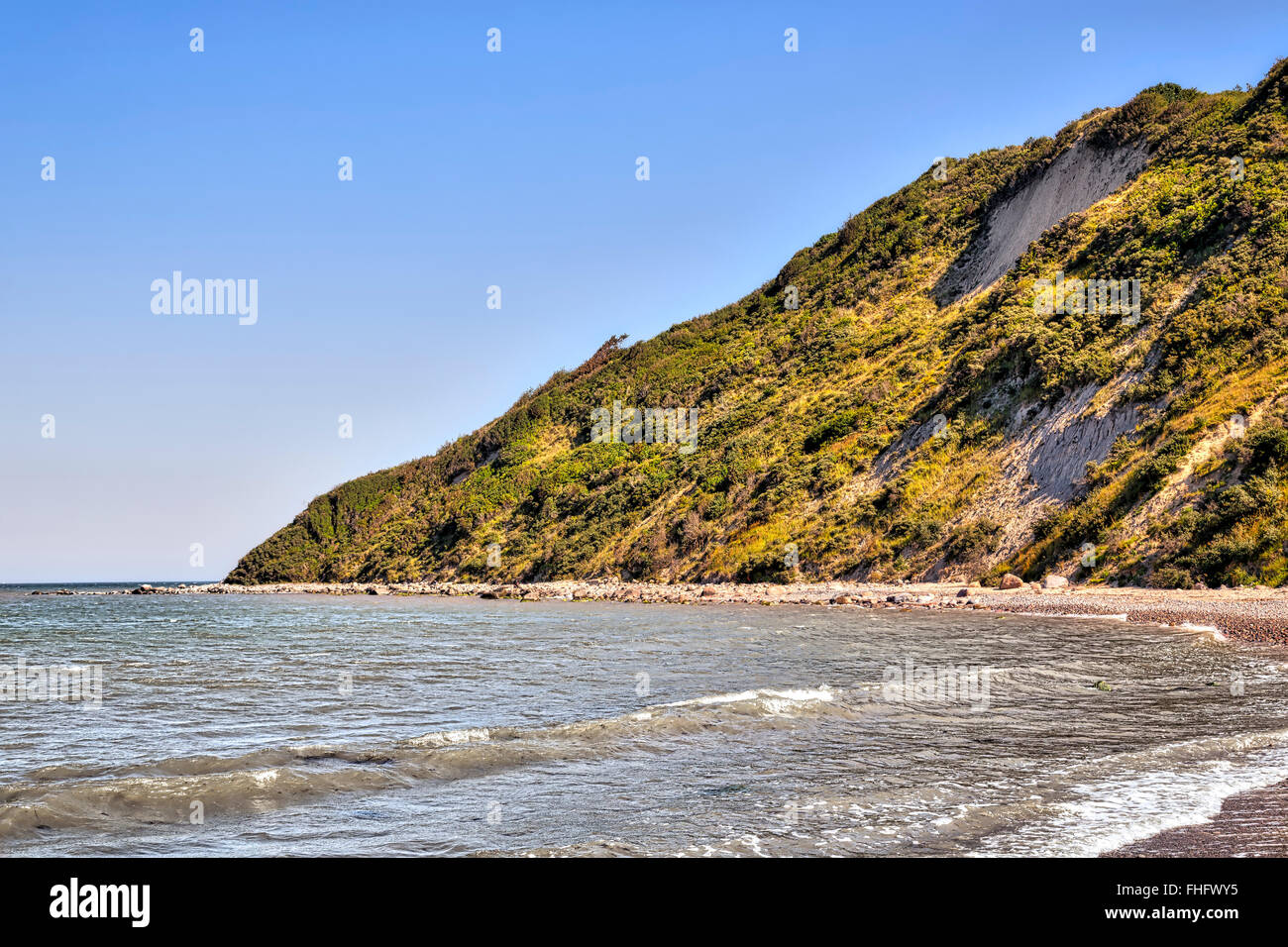 hillside at Hiddensee island beach Stock Photo - Alamy