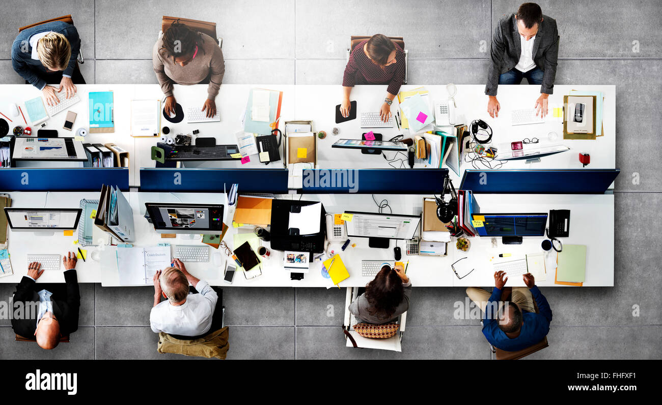 Office Professional Occupation Business Corporate Concept Stock Photo ...