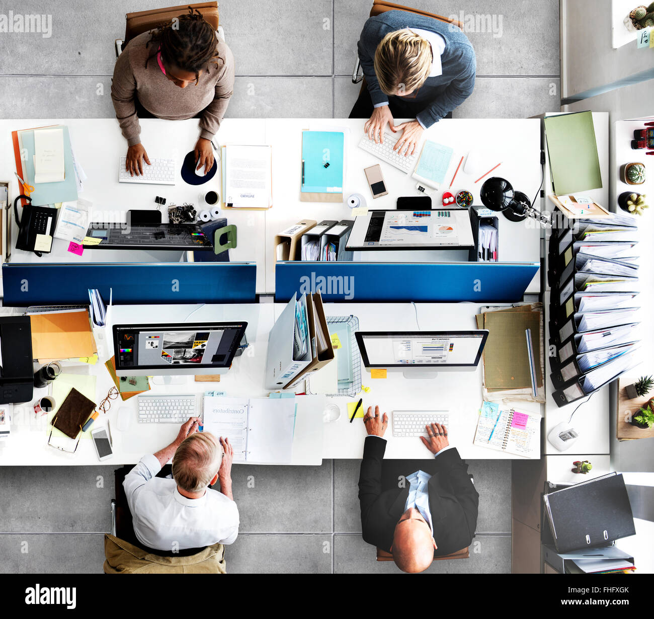 Office Professional Occupation Business Corporate Concept Stock Photo ...