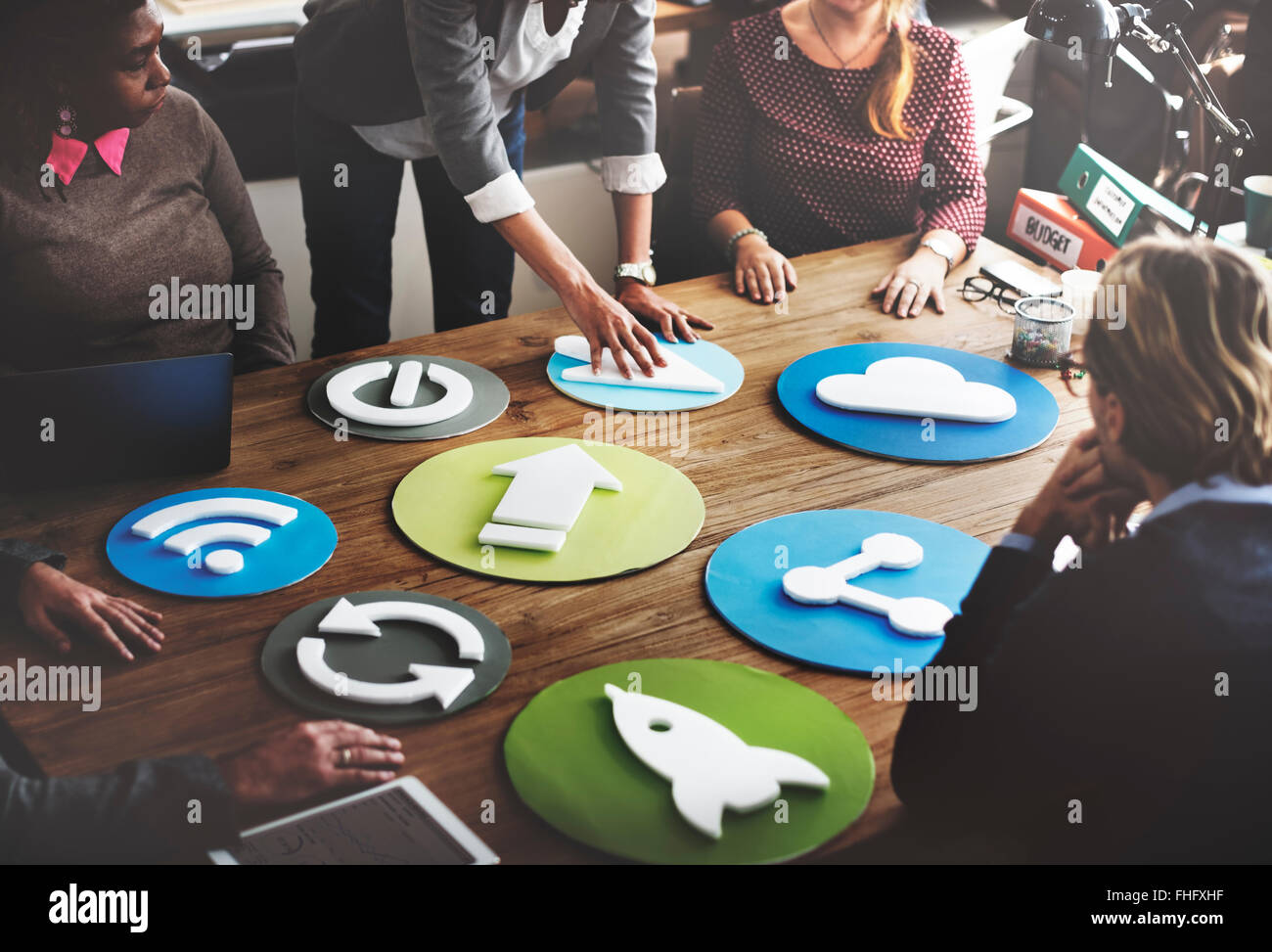 Icon Symbol Communication Internet Digital Concept Stock Photo - Alamy