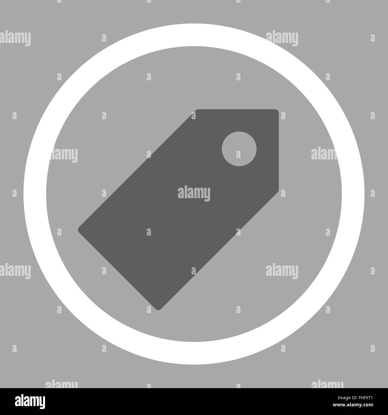 Tag flat dark gray and white colors rounded raster icon Stock Photo - Alamy
