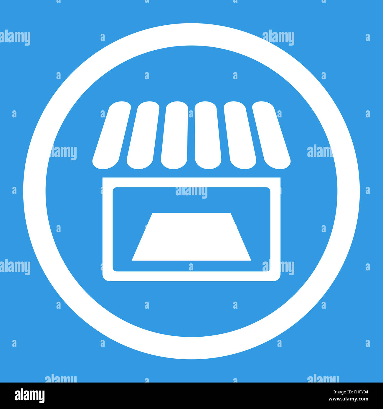 Shop Rounded Vector Icon Stock Photo - Alamy