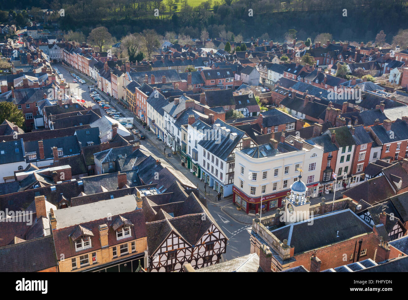 Ludlow Town Centre High Resolution Stock Photography and Images - Alamy