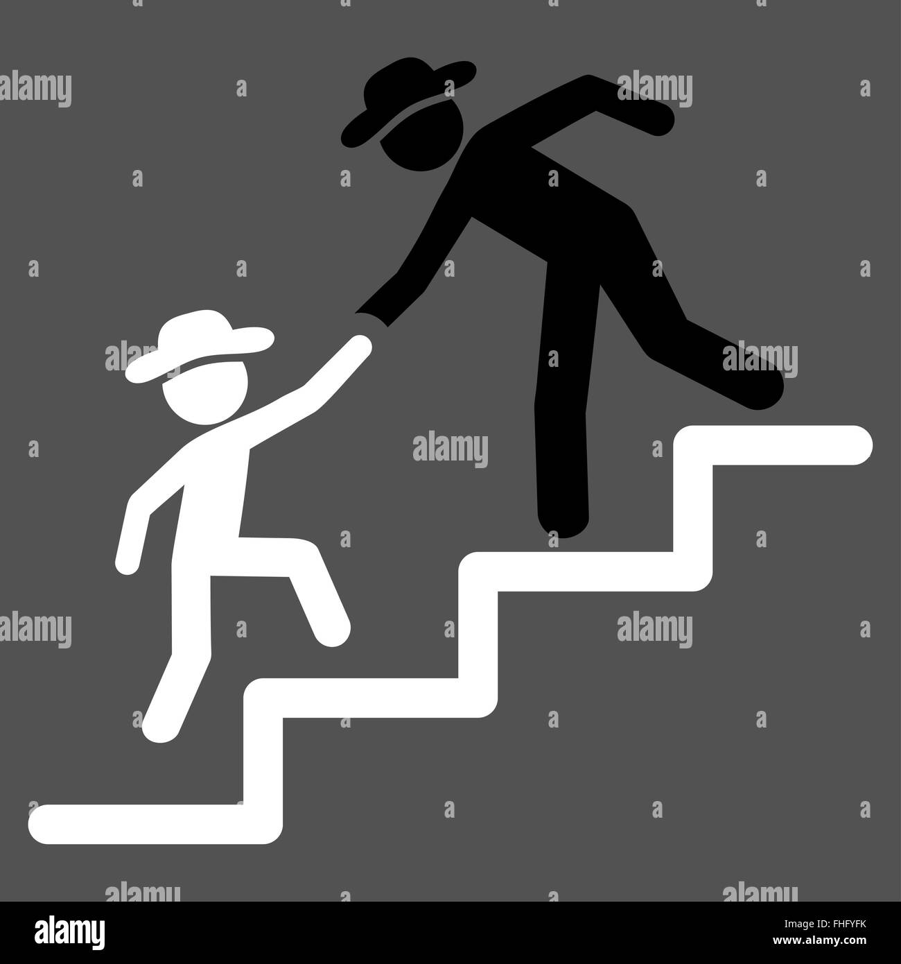 Person Education Steps Icon Stock Photo - Alamy