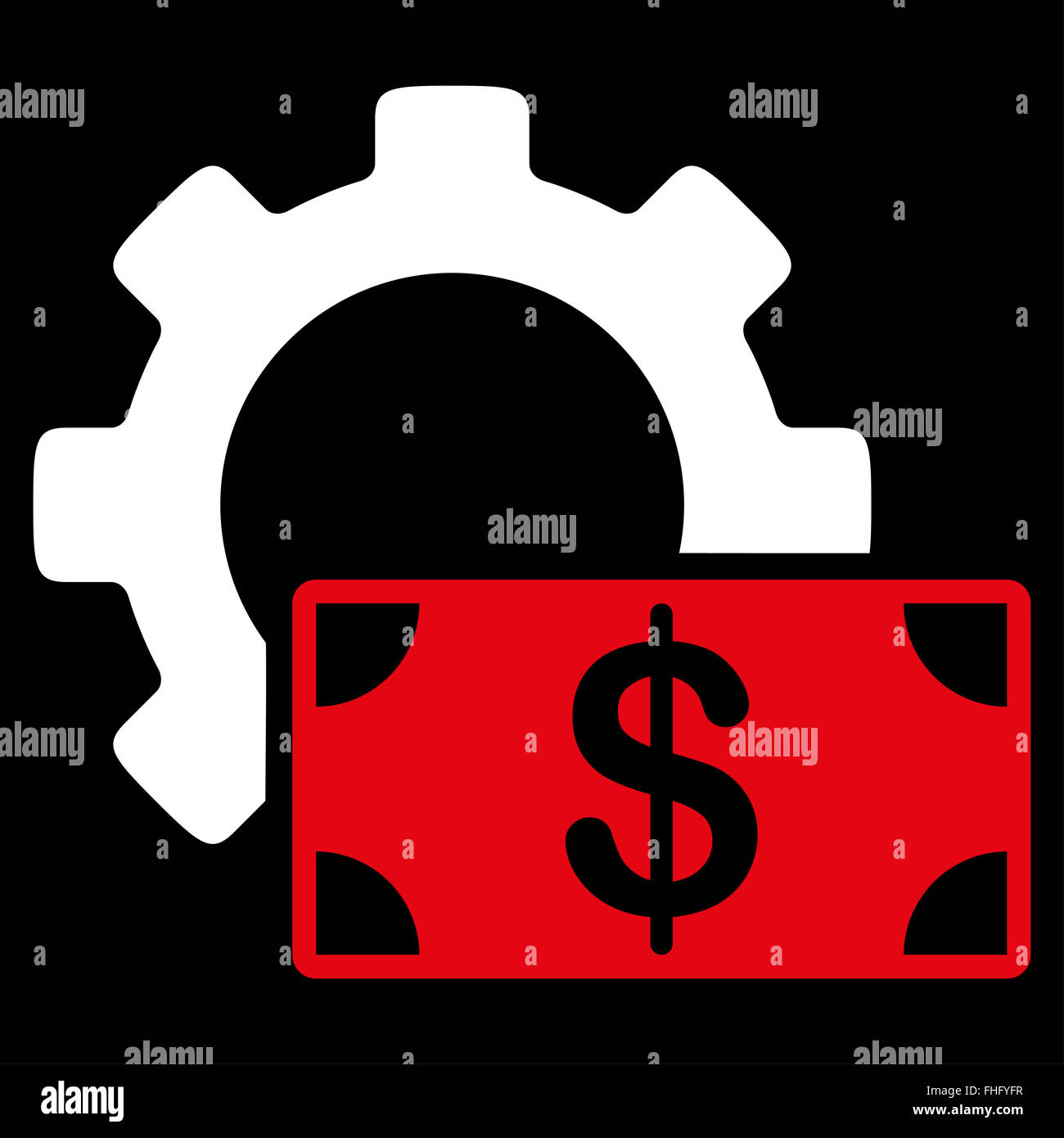 Development Cost Flat Icon Stock Photo - Alamy