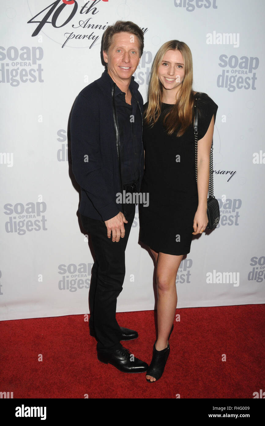 Hollywood, CA, USA. 24th Feb, 2016. Bradley Bell, Caroline Bell. Soap ...