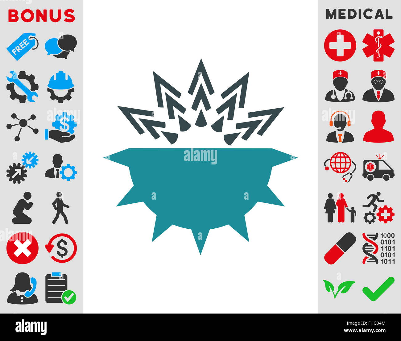 Viral Structure Icon Stock Photo - Alamy