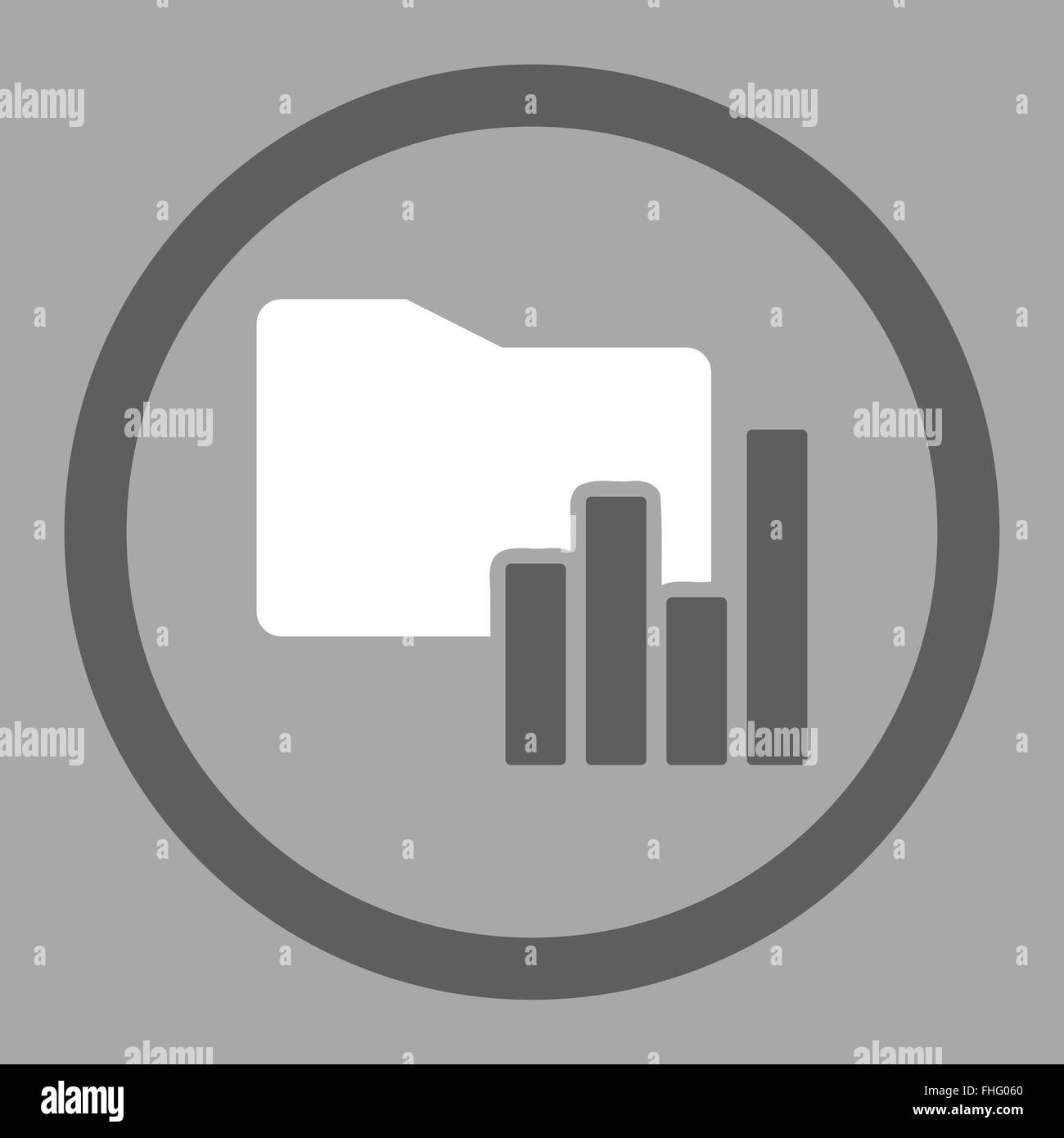 Charts Folder icon Stock Photo - Alamy