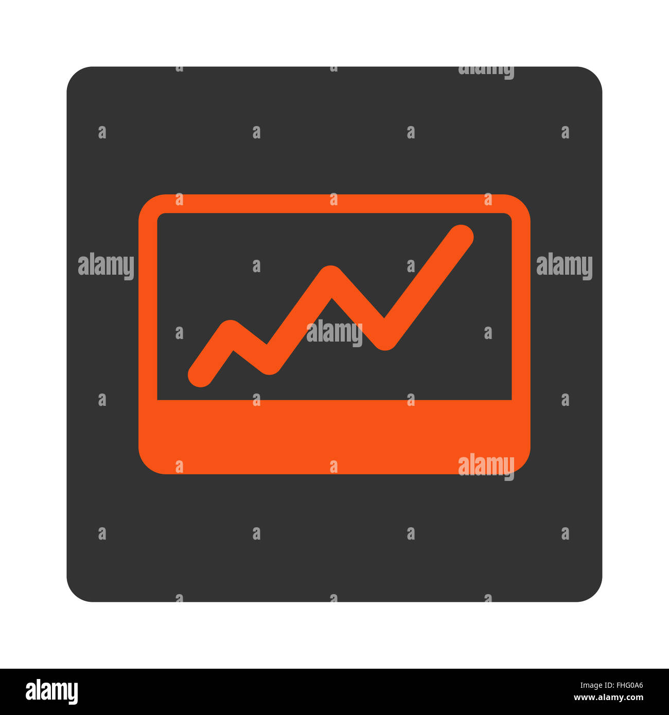 Stock Market icon Stock Photo - Alamy