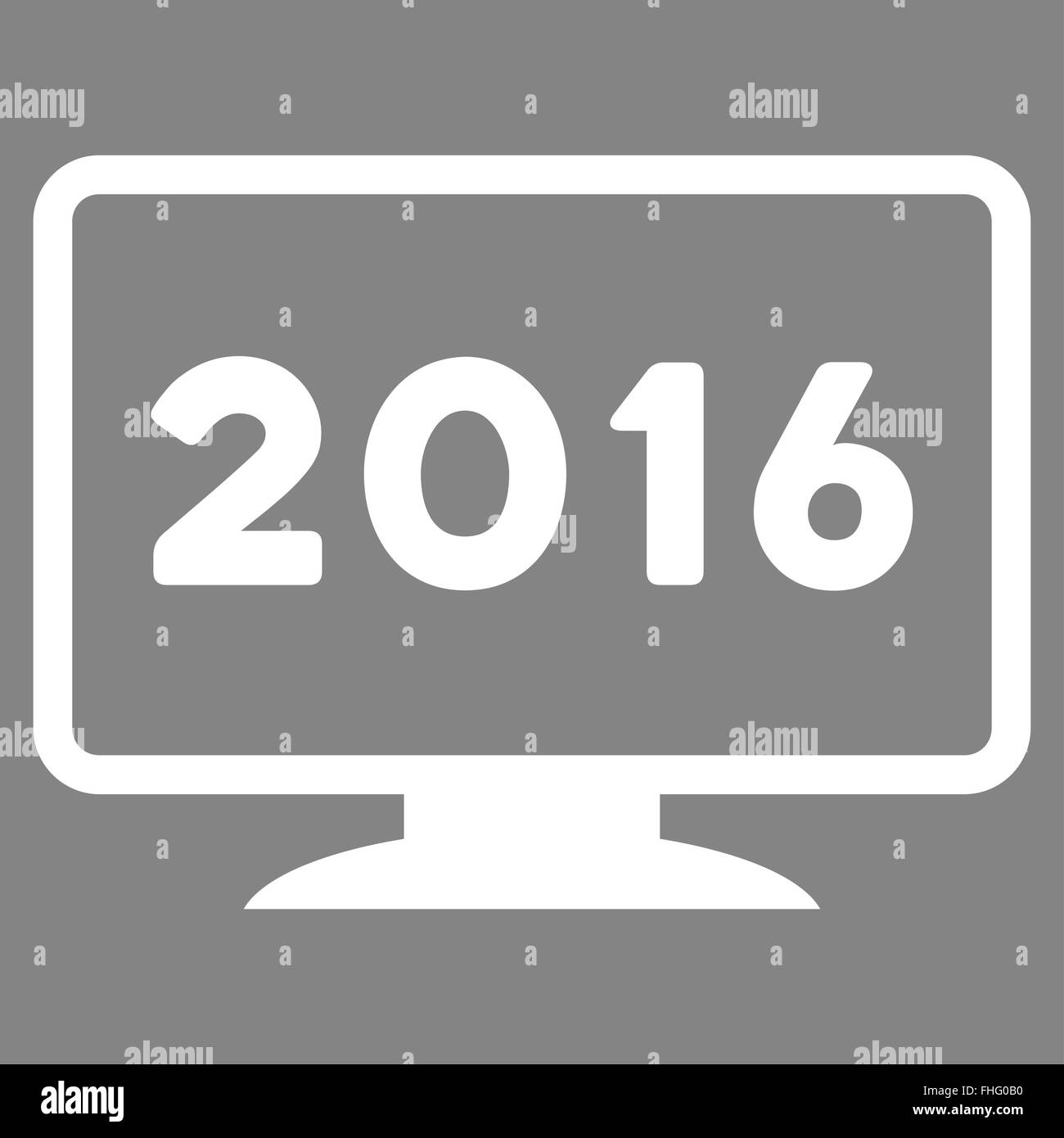 2016 Display Icon Stock Photo - Alamy