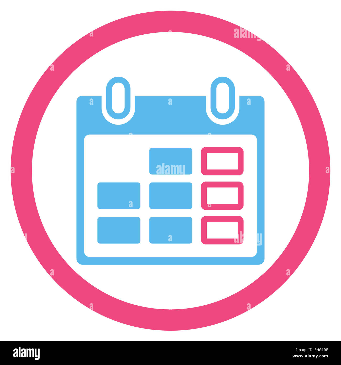 Appointment Week Icon Stock Photo - Alamy