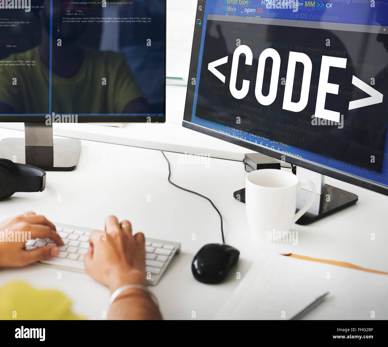 Code Encryption Accessibility Coding Programming Technology Concept