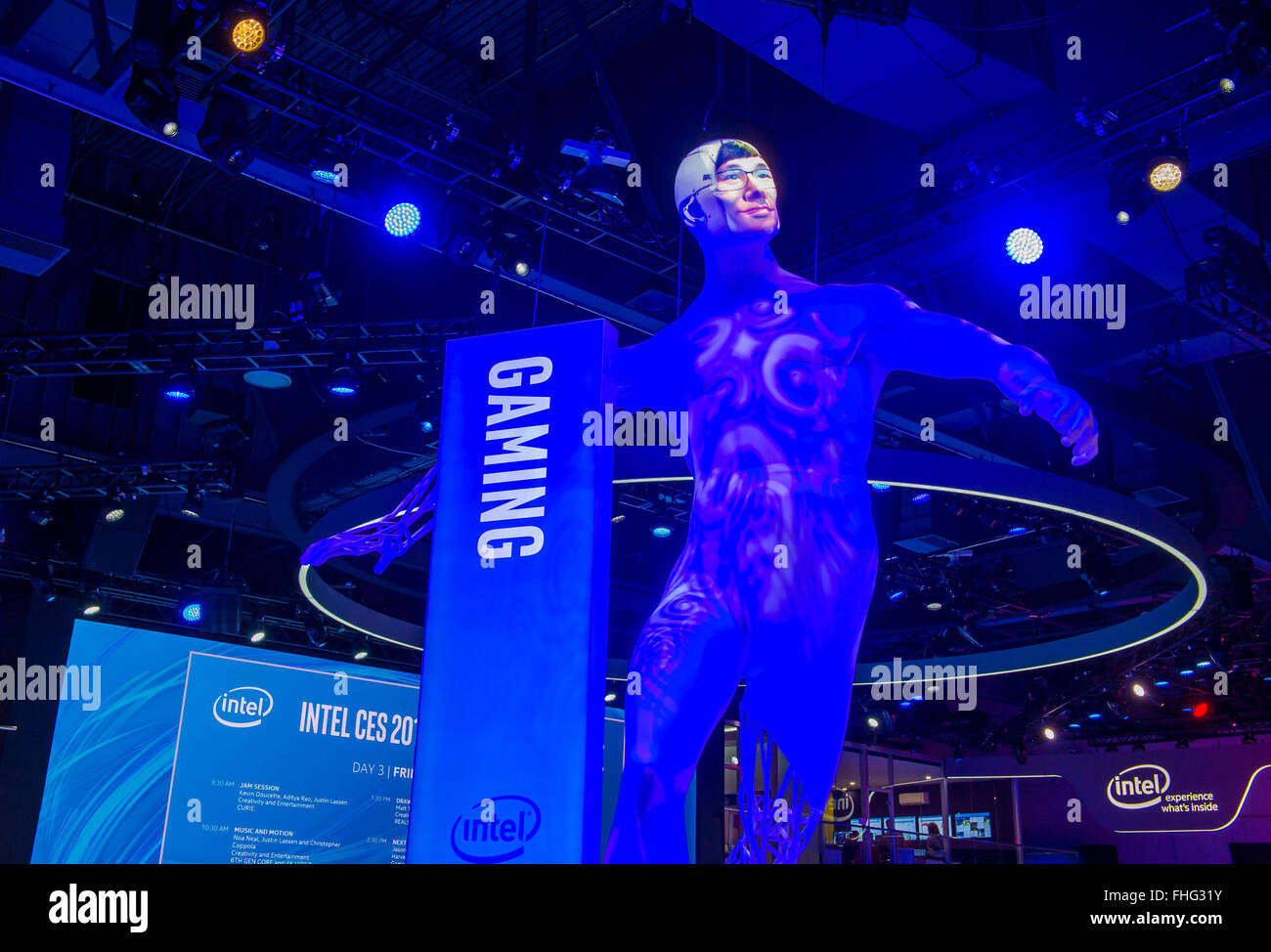 Intel booth ces show in hi-res stock photography and images - Alamy