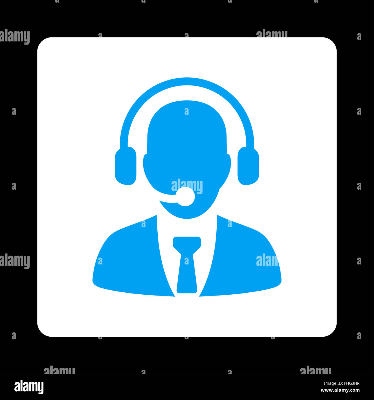 Call center icon Stock Photo - Alamy
