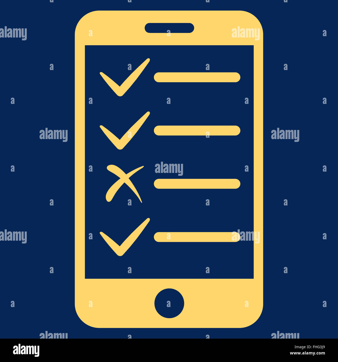 Mobile Test Icon Stock Photo - Alamy Mobile Test Icon Stock Photo - Alamy