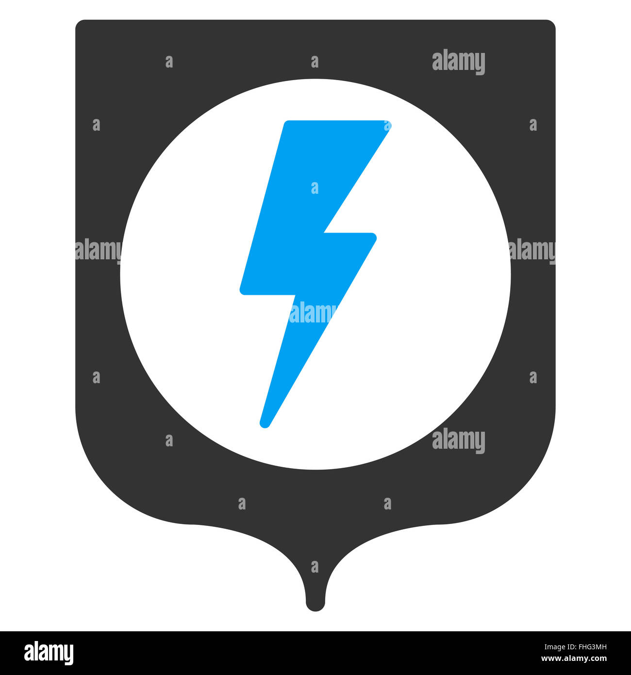 Electric Protection Icon Stock Photo - Alamy