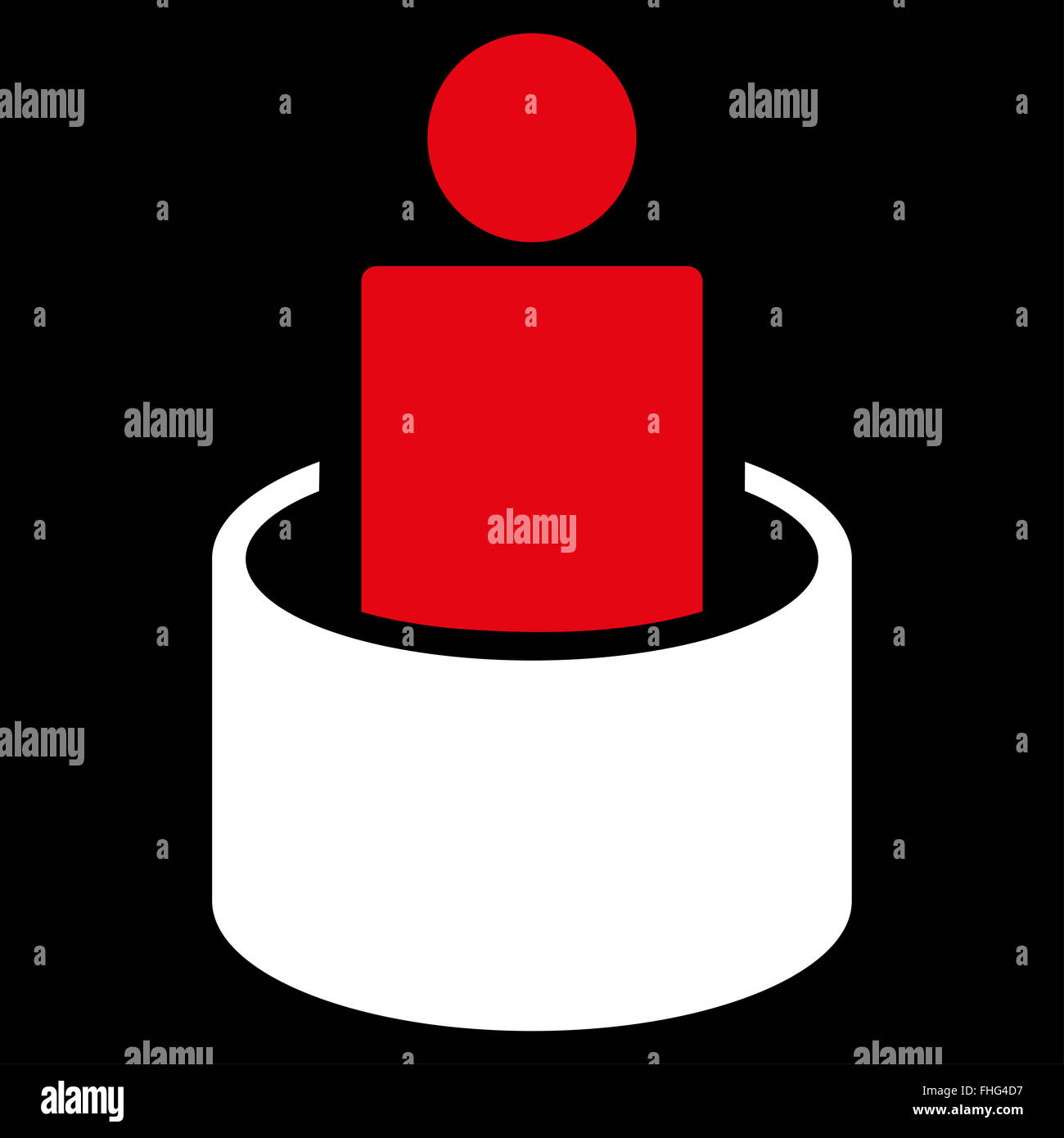 Patient Isolation Icon Stock Photo - Alamy