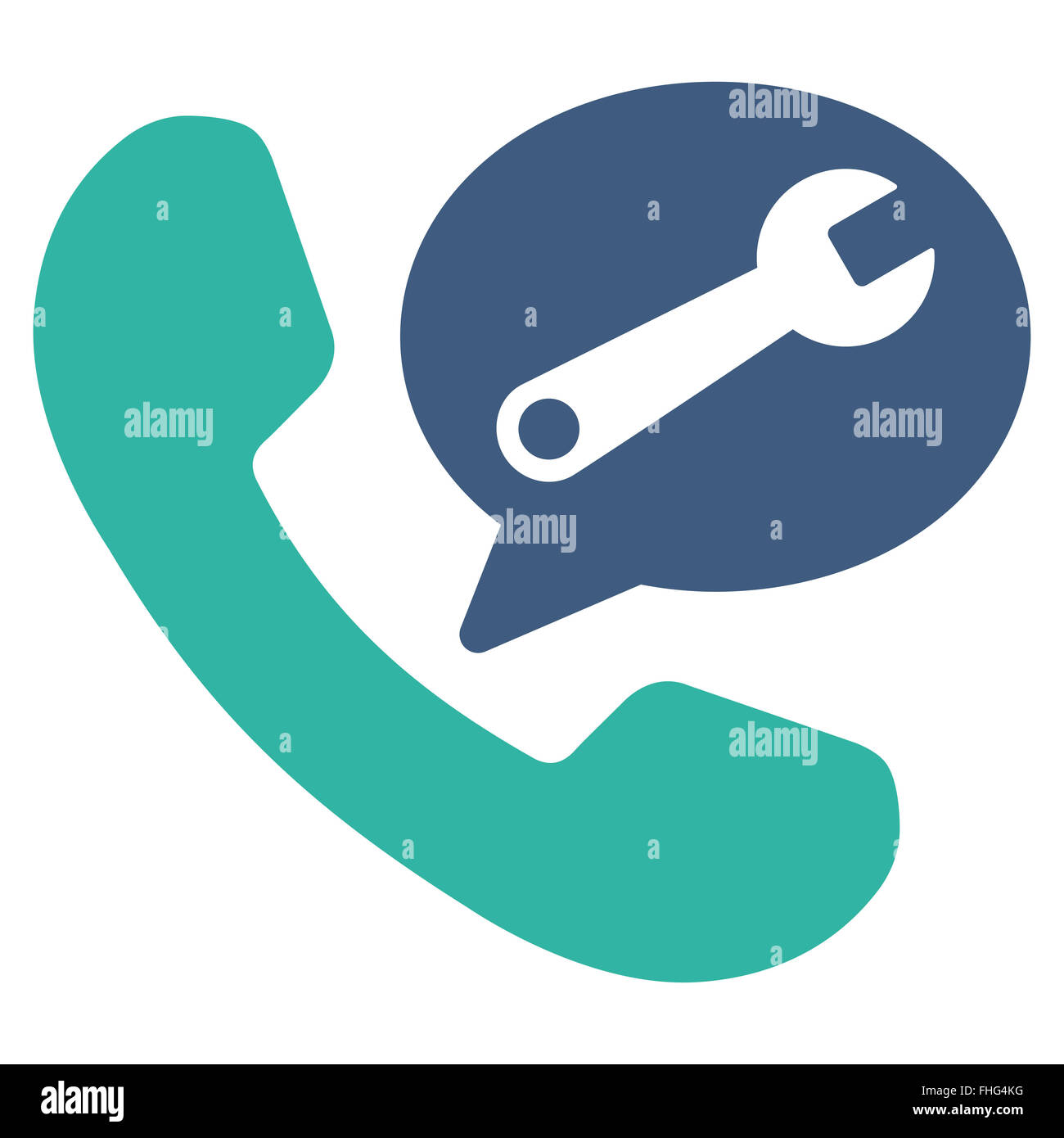 Phone Service Message Icon Stock Photo - Alamy