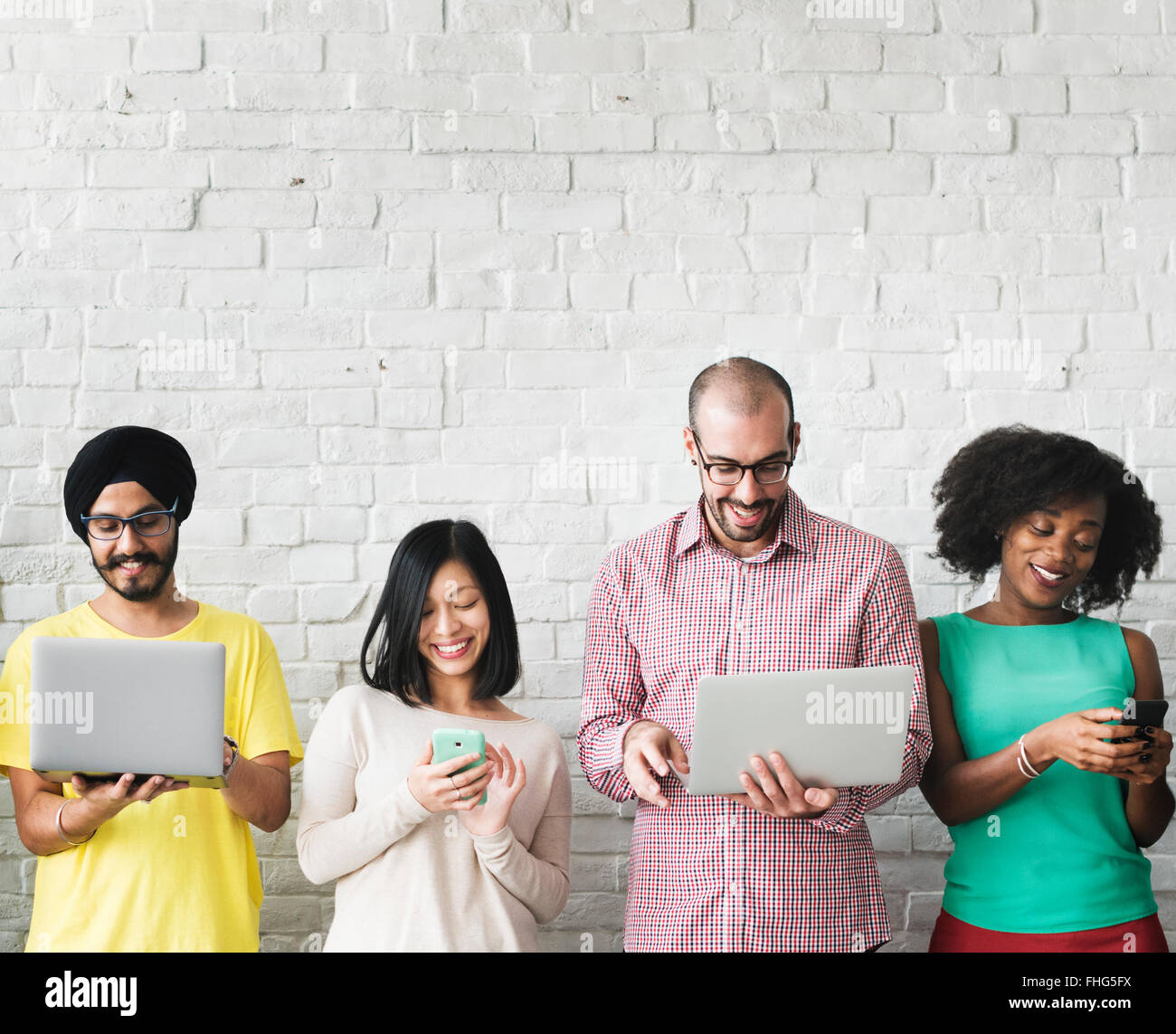 Digital Connection Technology Networking Team Concept Stock Photo - Alamy