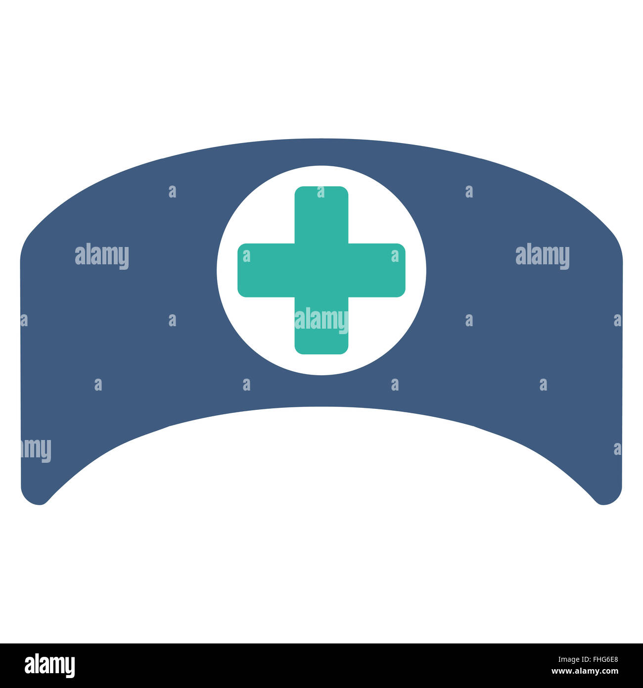 Doctor Cap Icon Stock Photo - Alamy